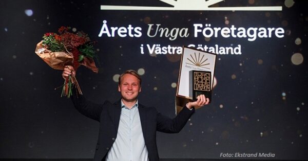 Svante årets unga företagare i Västra Götaland | Nyhet | Innovatum ...